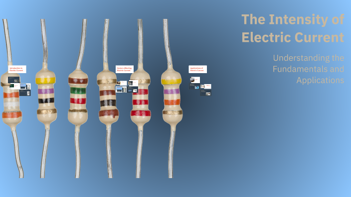 The Intensity of Electric Current by ΧΡΗΣΤΟΣ ΠΑΠΑΓΕΩΡΓΙΟΥ on Prezi