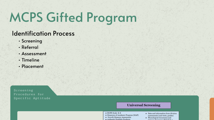 Draft 2 MCPS Gifted Identification by Sara Quesenbery on Prezi