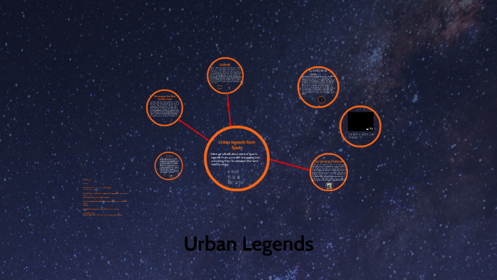 Urban legends from Spain by Wren Kalin on Prezi