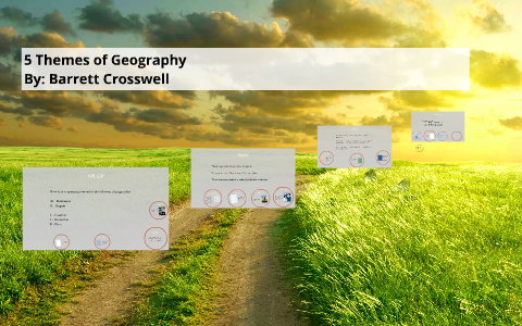 5 Themes Of Geography by Barrett Crosswell on Prezi