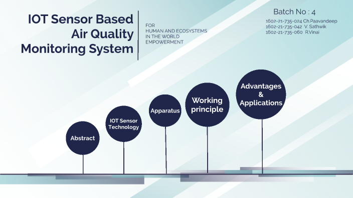 IOT Sensor Based Air Monitoring System by Paavandeep Charantu on Prezi