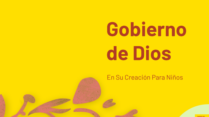 Gobierno de Dios by Lore Arias on Prezi