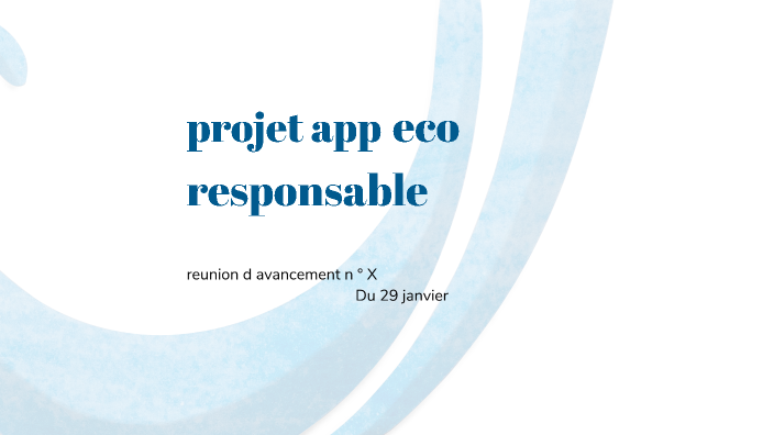 projet app eco responsable by claudia louis jean on Prezi
