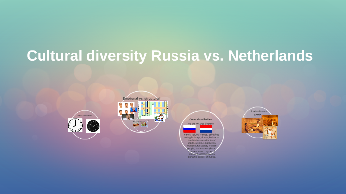 Cultural diversity Russia vs. Netherlands by Dion Stal on Prezi