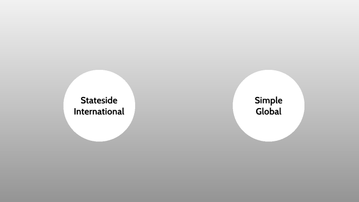 Simple Global vs. Stateside International by DuBree, Nick on Prezi
