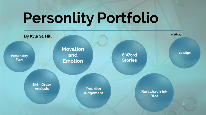 Personality Portfolio by Kyla StHill on Prezi