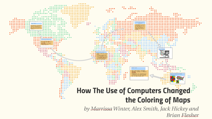 How The Use of Computers Changed the Coloring of Maps by Rissa Winter