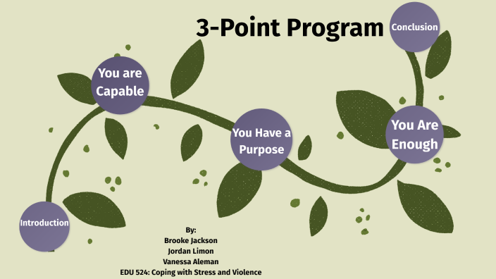 Group Project: 3-Point Program by Vanessa Aleman on Prezi