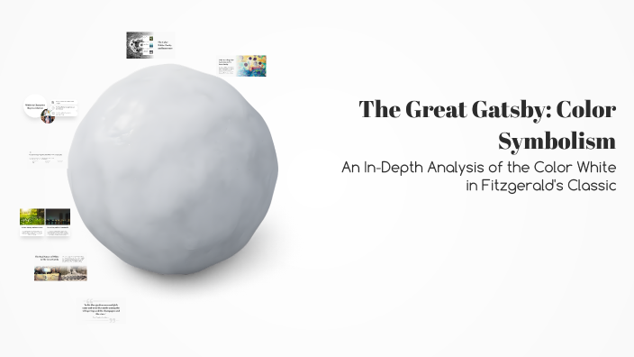 The Great Gatsby: Color Symbolism by emily isaac on Prezi