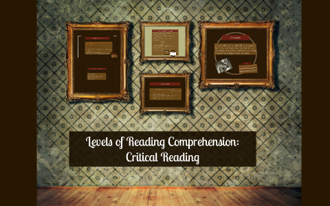 Levels of Reading Comprehension: by on Prezi