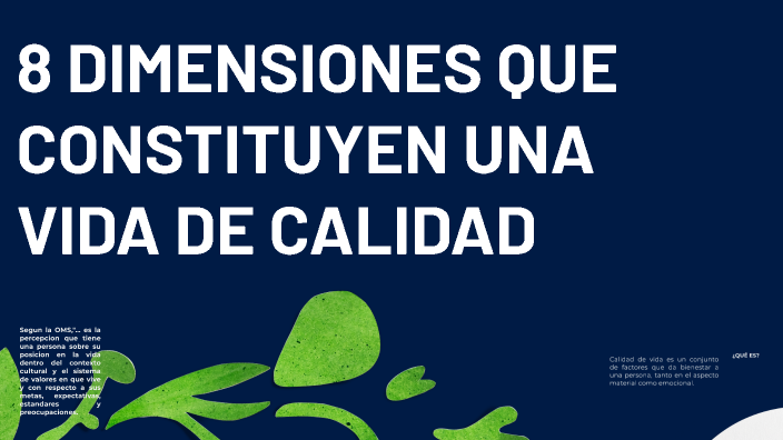 CALIDAD DE VIDA INDIVIDUAL-ROBERT SCHALOCK by Maria Suarez Garcia on Prezi