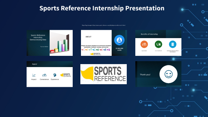Sports Reference Internship Presentation by Jared Weber on Prezi