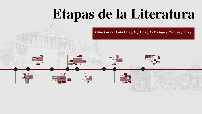 Etapas de la Literatura by celia pastor on Prezi