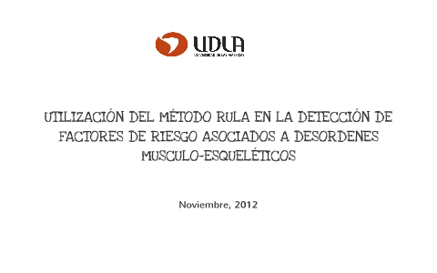 Método RULA by natalia guerrero