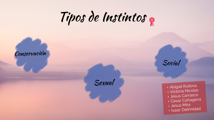 Tipos de instintos by Isaac Detrinidad on Prezi