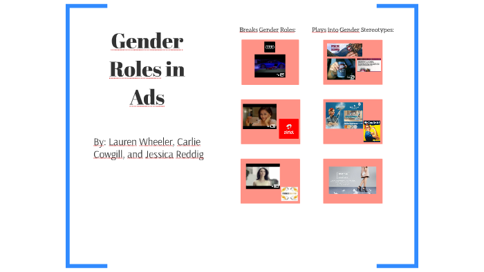 Gender Roles in Ads by Lauren Wheeler on Prezi