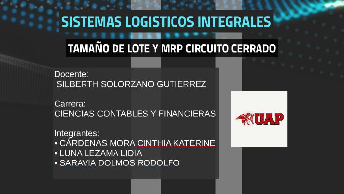 sistemas logisticos by rodolfo saravia on Prezi