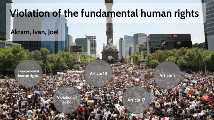 Violation of the fundamental human rights by joel López on Prezi