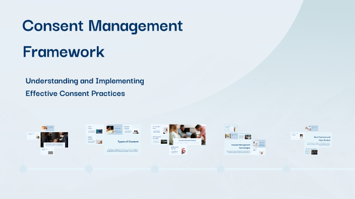 Consent Management Framework by Mukesh Gupta on Prezi
