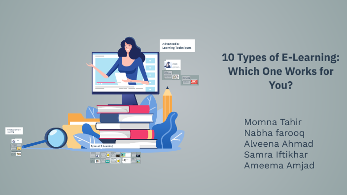 10 Types of E-Learning: Which One Works for You? by Ameema Amjad on Prezi