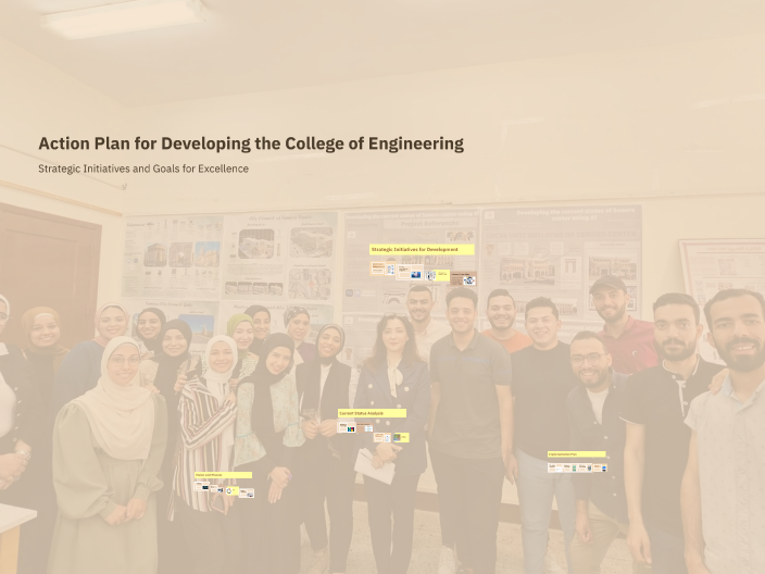 Action Plan for Developing the College of Engineering by Fatma Hosny on ...