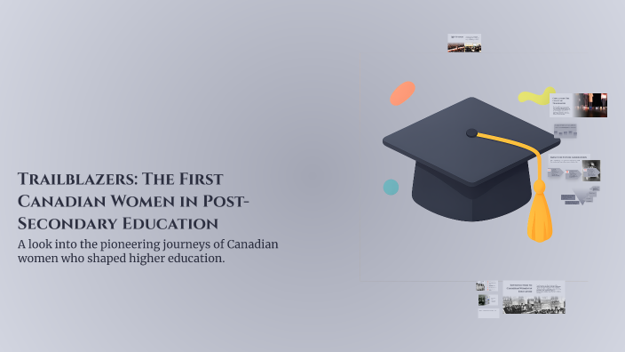 Trailblazers: The First Canadian Women in Post-Secondary Education by ...