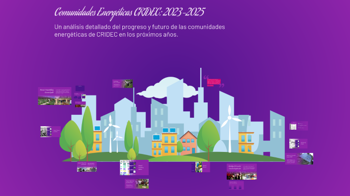 Comunidades Energéticas CRIDEC: 2023-2025 by solutionCompany J&A on Prezi
