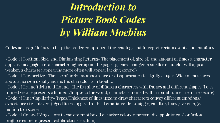 Introduction to Picture Book Codes by Ryan Murphy on Prezi