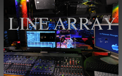 line array by jose pinto on Prezi