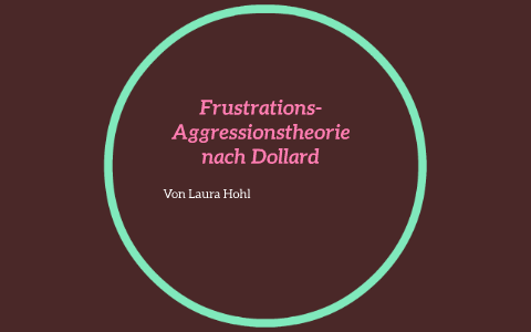 Frustrations und Aggressionstheorie nach Dollard by laura hohl on Prezi