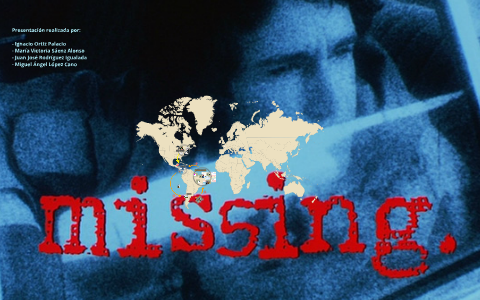 Presentación película Missing.(Desaparecido). Costa-Gavras. 1982 by ...