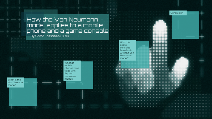 How the Von Neumann model applies to a mobile phone and game console by ...
