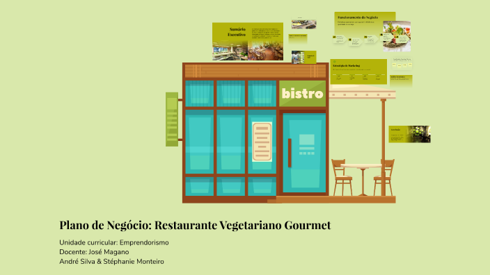 Plano de Negócio: Restaurante Vegetariano Gourmet by Stéphanie Monteiro ...