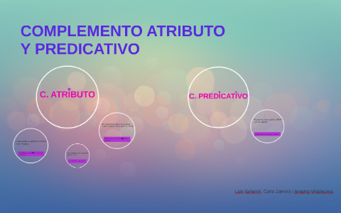 COMPLEMENTO ATRIBUTO by CAL ZVSGBS on Prezi