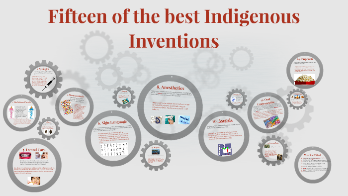 Fifteen of the best Indigenous Inventions by Lilli Barnett on Prezi