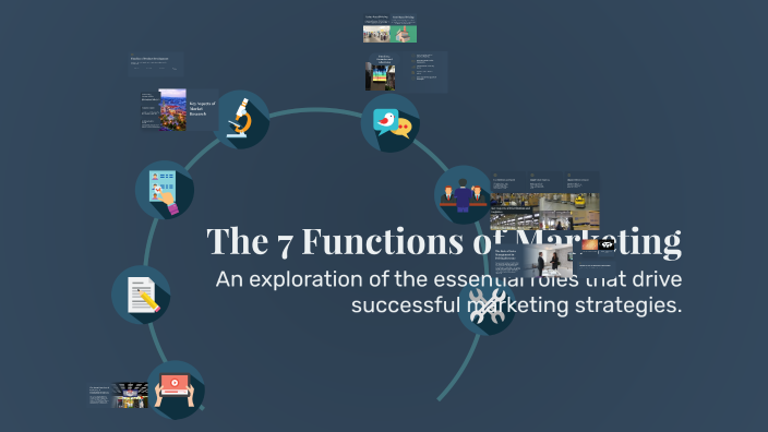 The 7 Functions of Marketing by Aliyah Tangpricha on Prezi