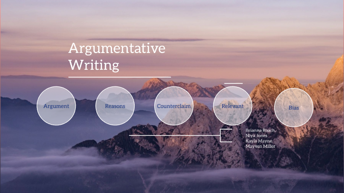 Argumentative Writing Project by Kayla Mayne on Prezi
