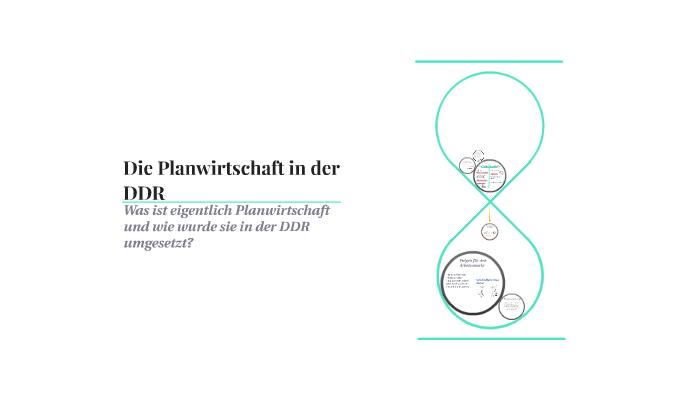 Die Planwirtschaft in der DDR by Klasse 9a on Prezi