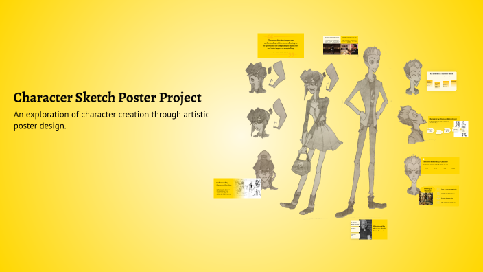 Character Sketch Poster Project by Pamela Brackett on Prezi