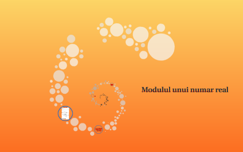 Modulul unui numar real by Tudose Ana on Prezi