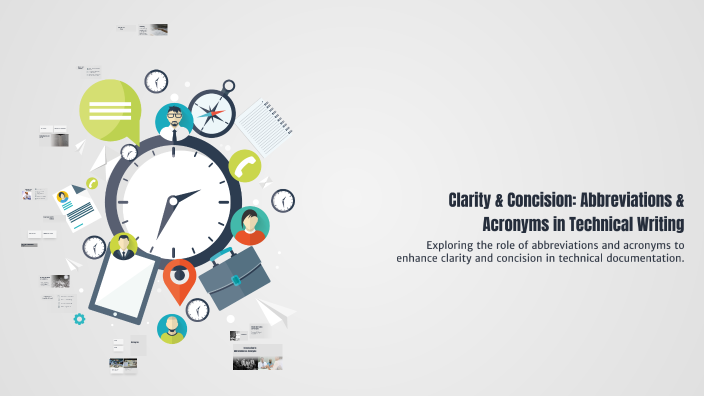Clarity & Concision: Abbreviations & Acronyms in Technical Writing by alwaleed alk on Prezi