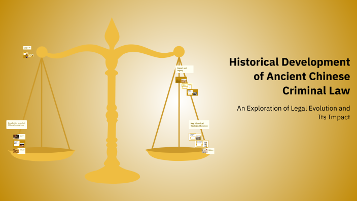 Historical Development of Ancient Chinese Criminal Law by Kalkidan ...