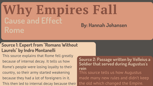 Why empires fall by Hannah Johansen on Prezi Design