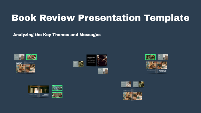 Book Review Presentation Template by Gulnara Saet on Prezi
