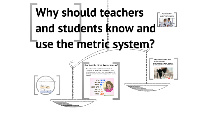 Why is the metric system important? by monica barba on Prezi