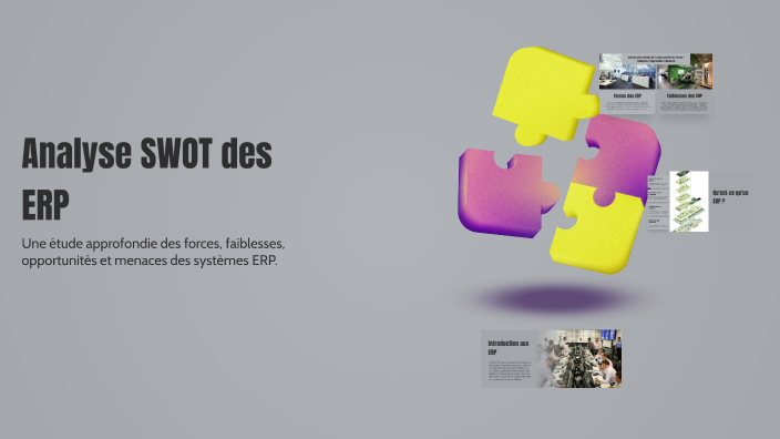 Analyse SWOT des ERP by .'n Jkod on Prezi