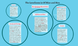 Crooks Of Mice And Men Loneliness