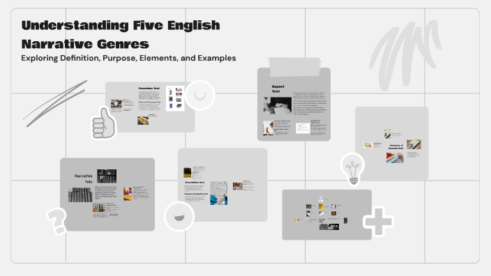 Understanding Five English Narrative Genres by nafiza agumi on Prezi