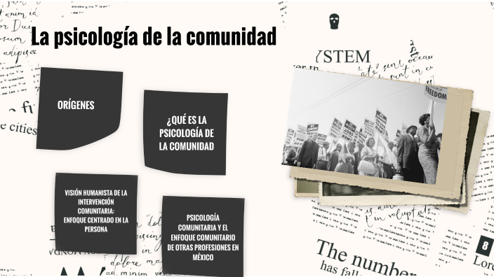 La psicología de la comunidad by Laura Luna on Prezi