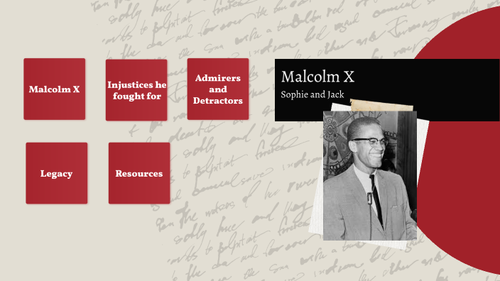 Malcolm X by Sophie Boyer on Prezi